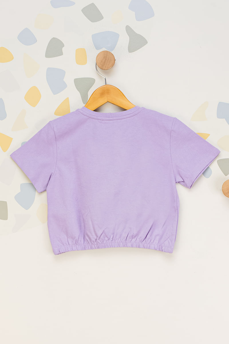 Cropped Juvenil Feminino Space Jam