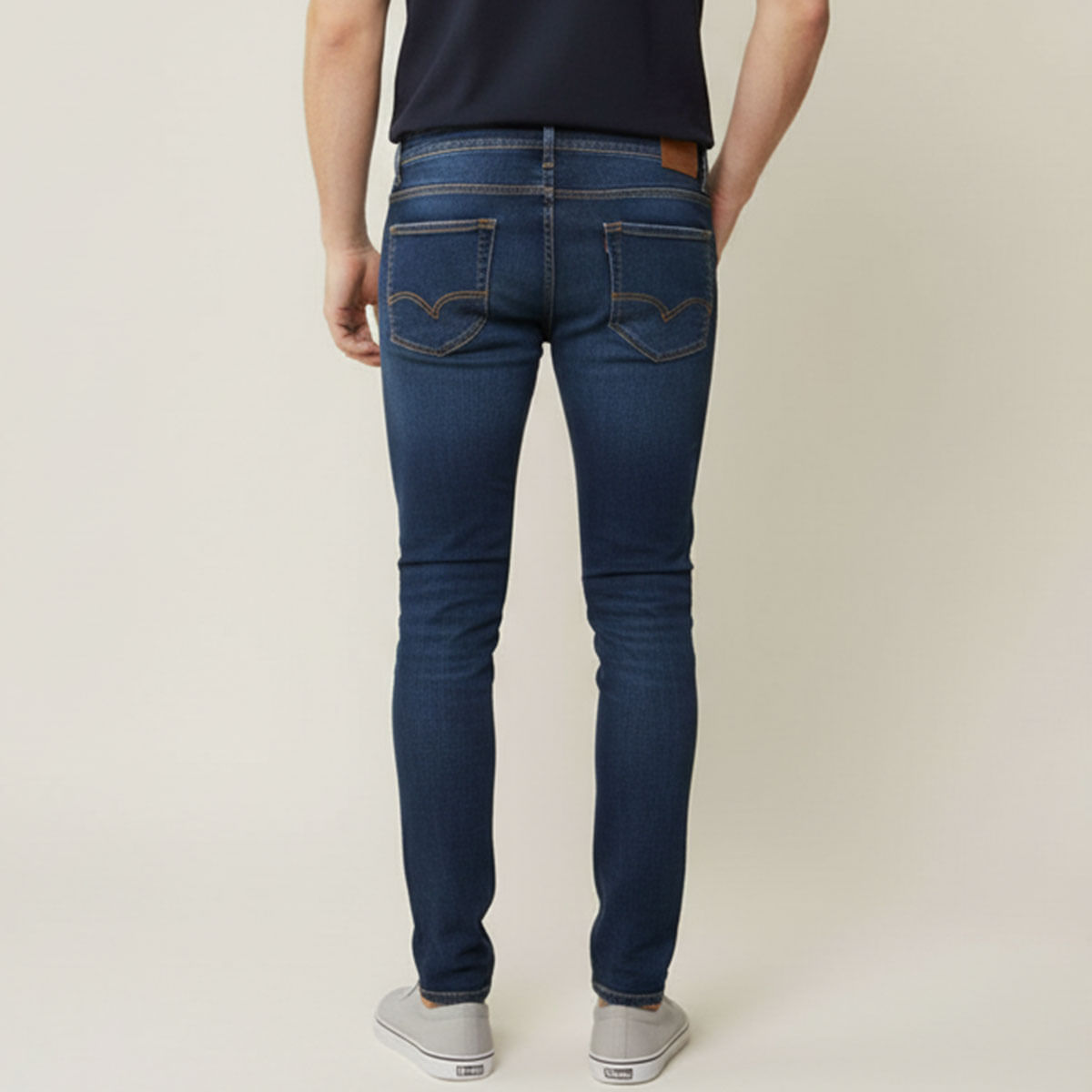 Calça Jeans Masculina Reta Azul Claro